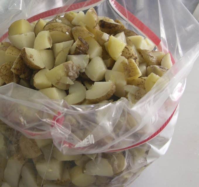 Campfire Home Fries - Foodie With Family