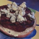 Gorgonzola Grape Burgers - Foodie With Family