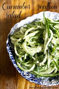 Cucumber Scallion Salad