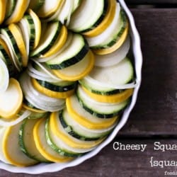 Cheesy Squash Tian (Squash Bake)