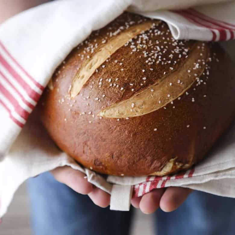 Pretzel Bread