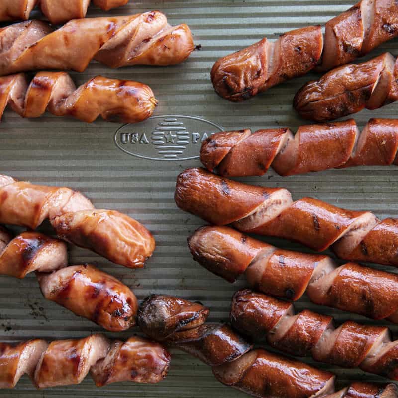 Spiral Hot Dog - Foodie With Family