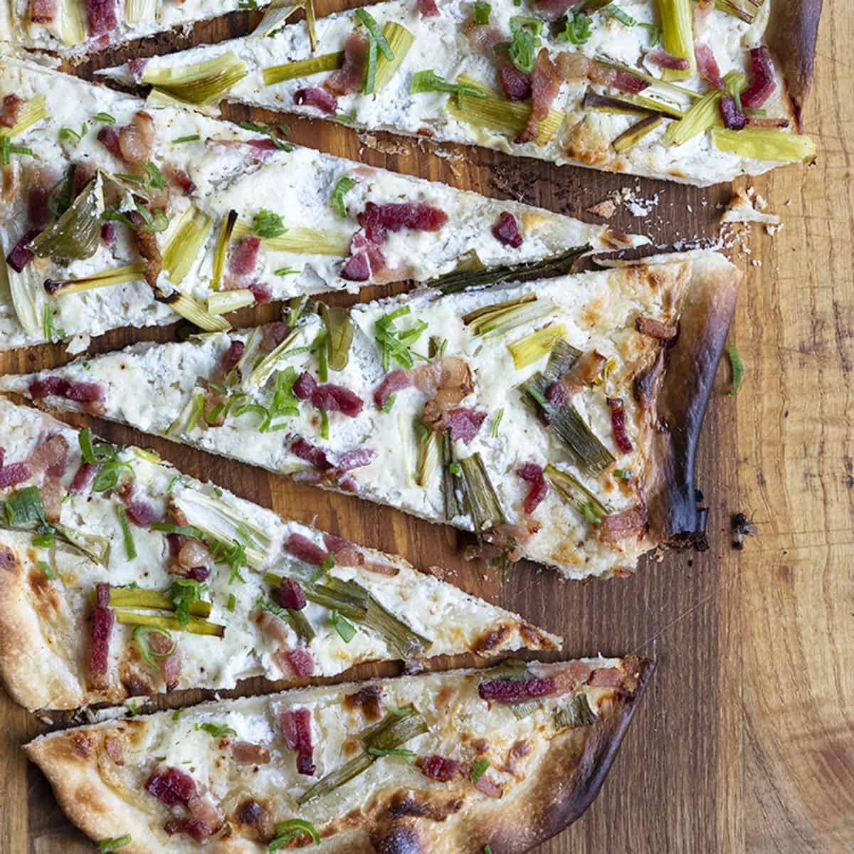 Flammekueche - Flammkuchen- Tarte Flambée - Foodie With Family