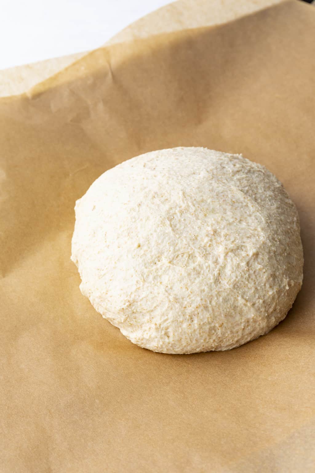No-Knead Whole-Wheat Semolina Pizza Dough | Make Ahead Mondays