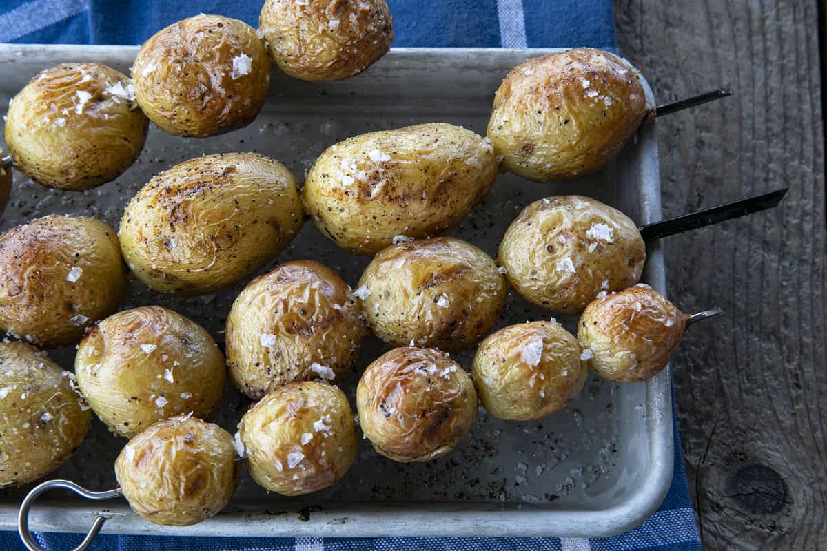 Grilled Potatoes - Foodie With Family