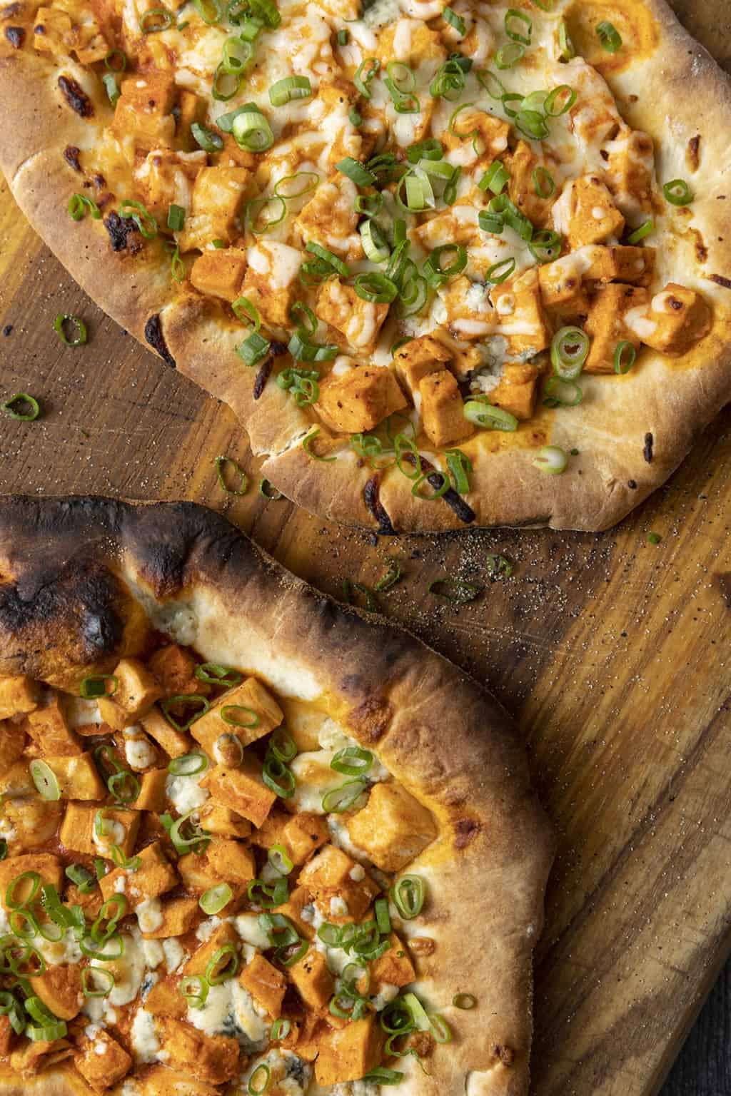 Buffalo Chicken Flatbread - Foodie With Family