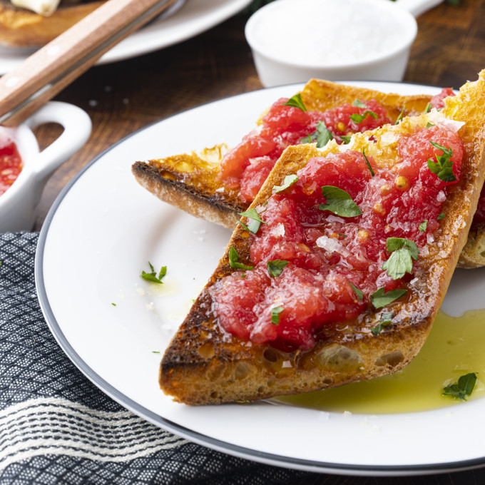 Pan Con Tomate - Foodie With Family