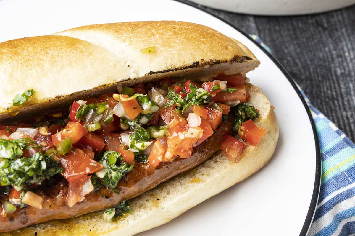 Argentinian Choripan - Foodie With Family