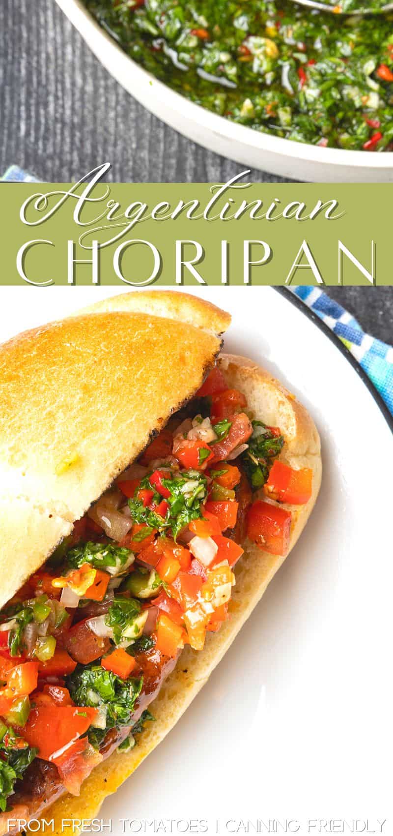 Argentinian Choripan - Foodie With Family