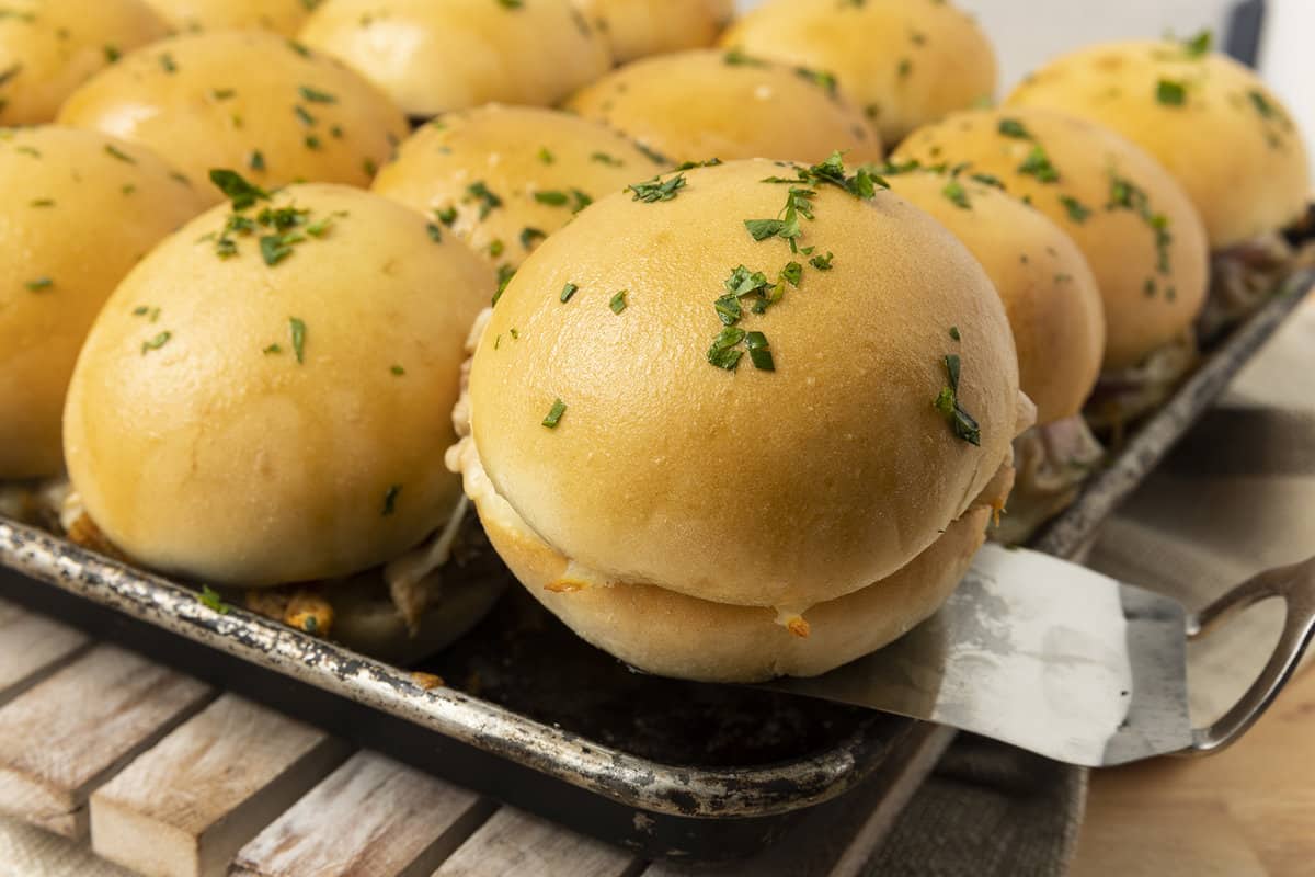 BBQ Chicken Sliders - Foodie With Family