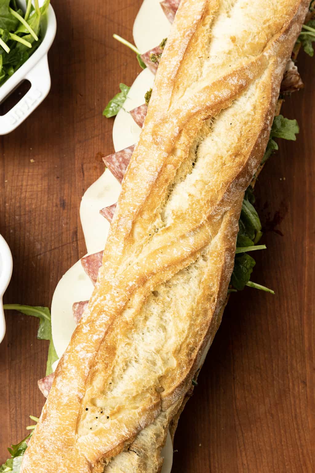Salami Sandwich - Foodie With Family