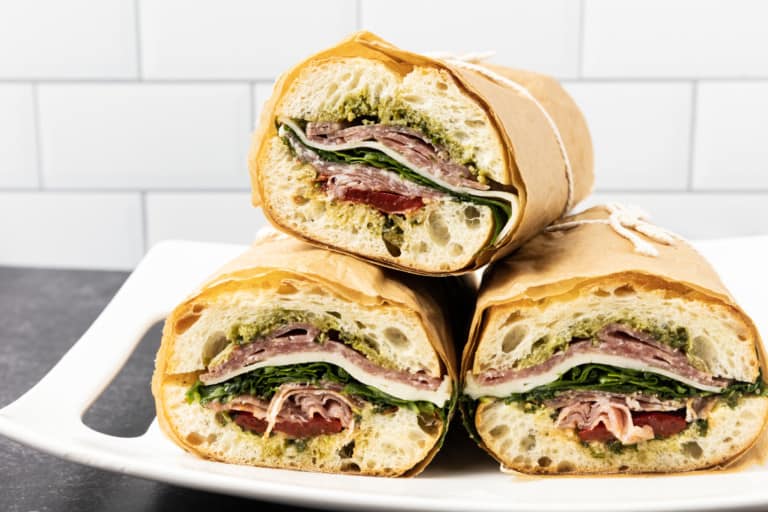 Salami Sandwich - Foodie With Family
