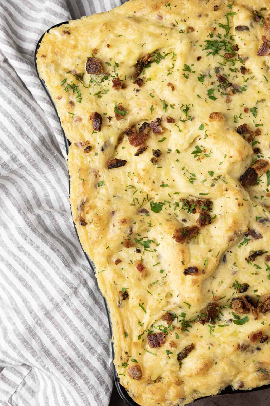 Twice Baked Mashed Potatoes - Foodie With Family