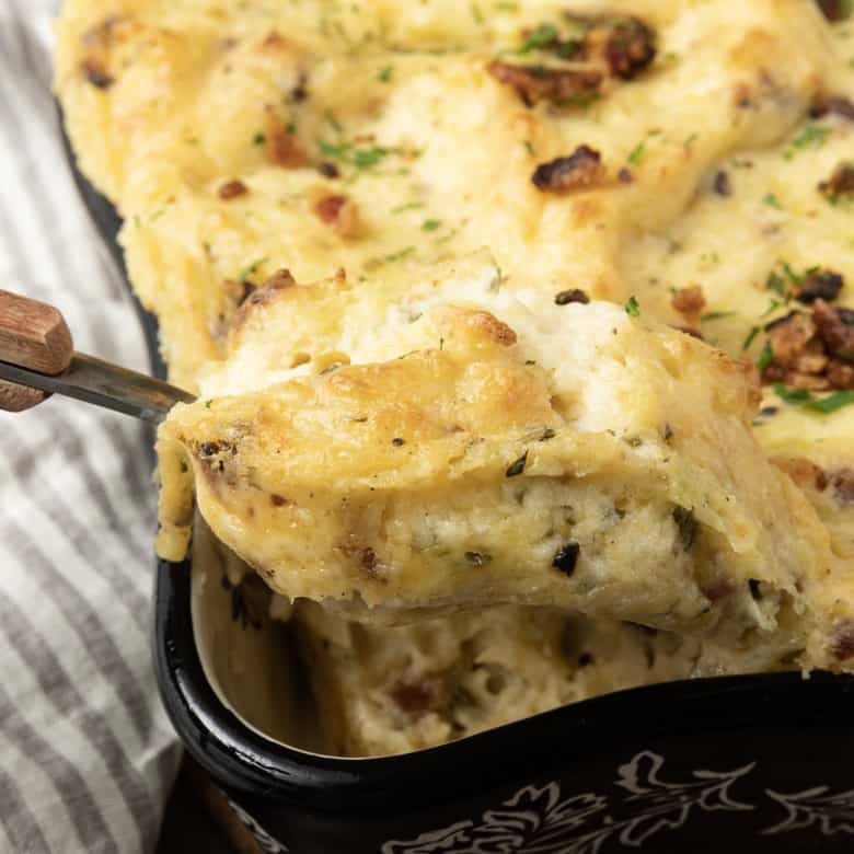 Twice Baked Mashed Potatoes - Foodie With Family