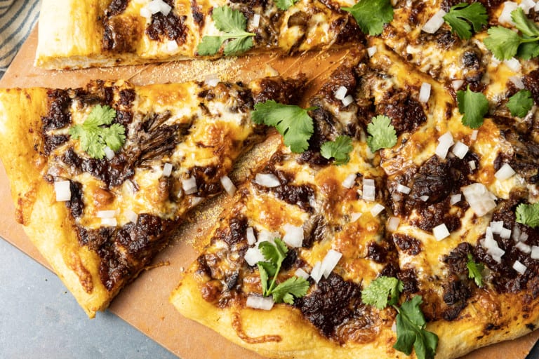 Birria Pizza - Foodie With Family