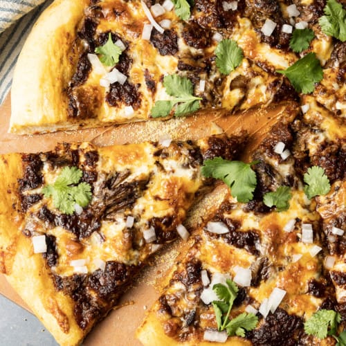 Birria Pizza - Foodie With Family