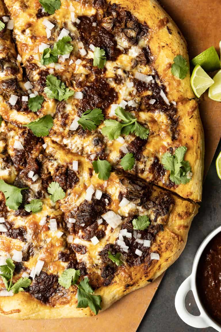 Birria Pizza - Foodie With Family