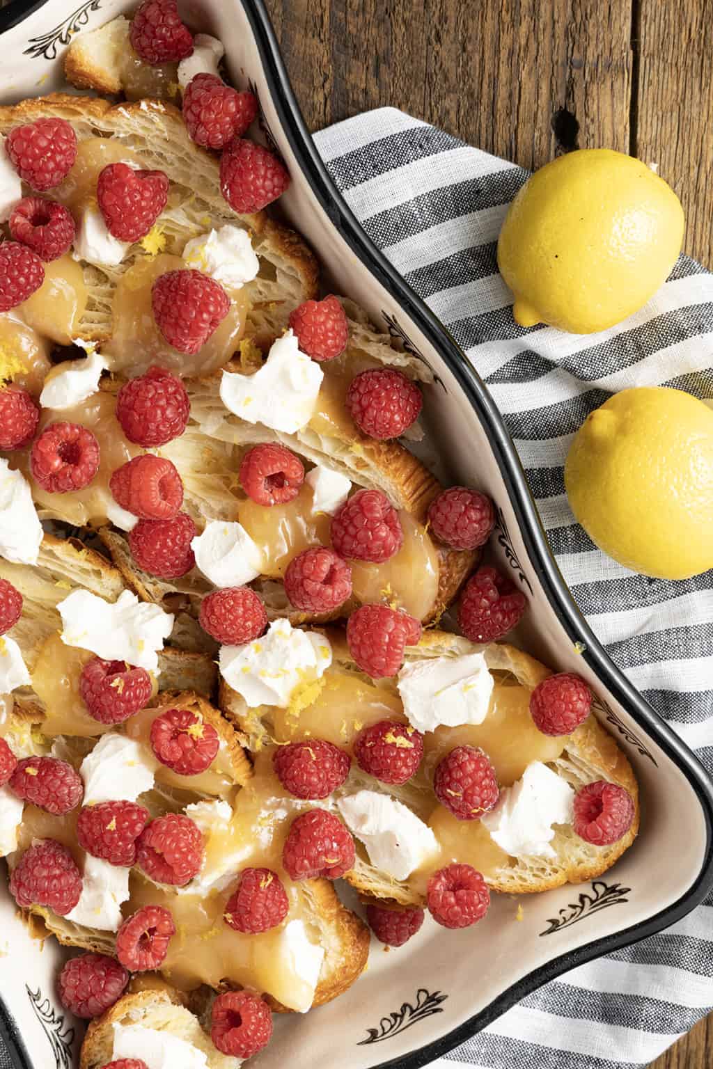 Croissant Bread Pudding - Foodie With Family