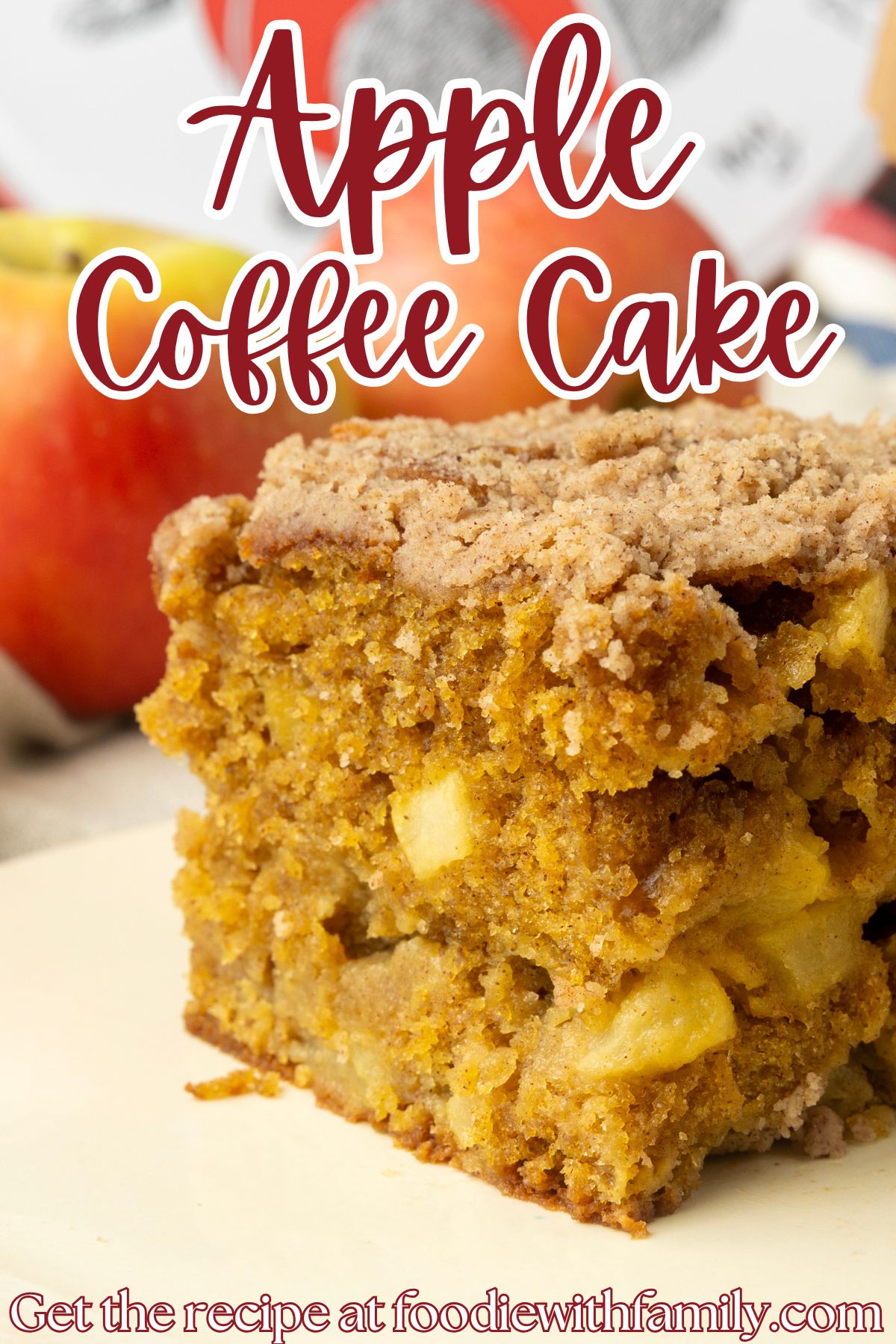 Apple Coffee Cake Recipe - Foodie With Family
