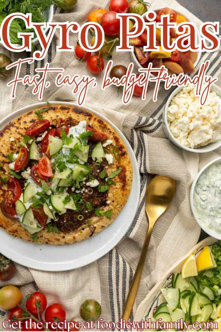 Gyro Pita Bread - Foodie With Family