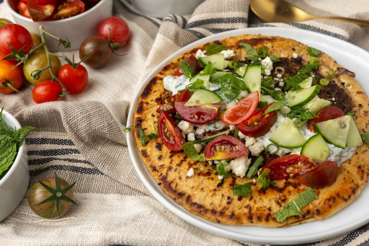 Gyro Pita Bread - Foodie With Family