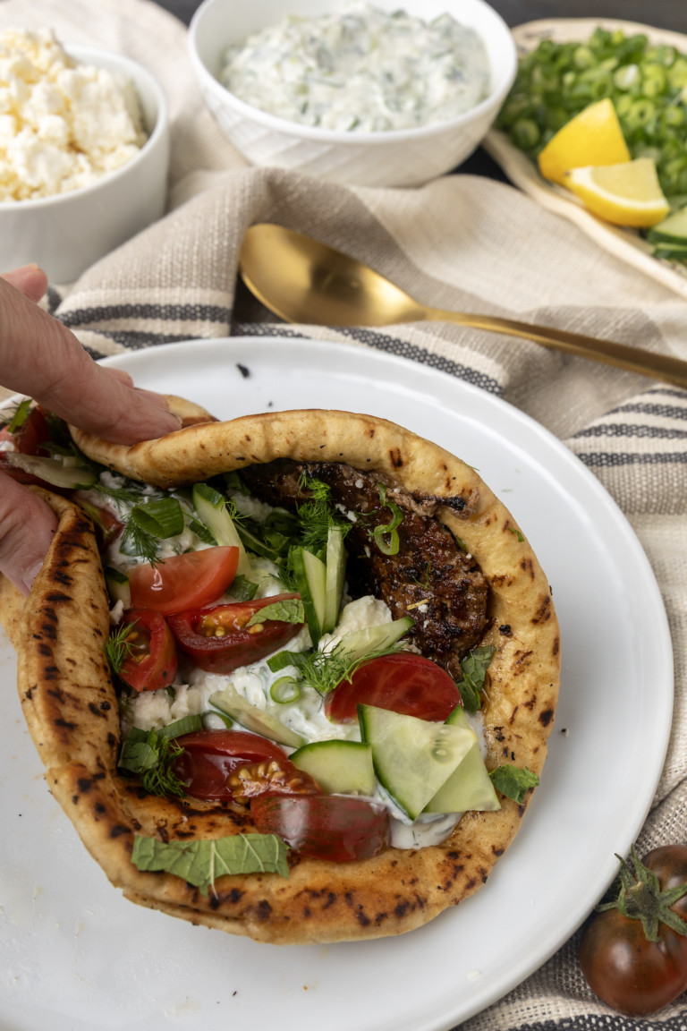 Gyro Pita Bread - Foodie With Family