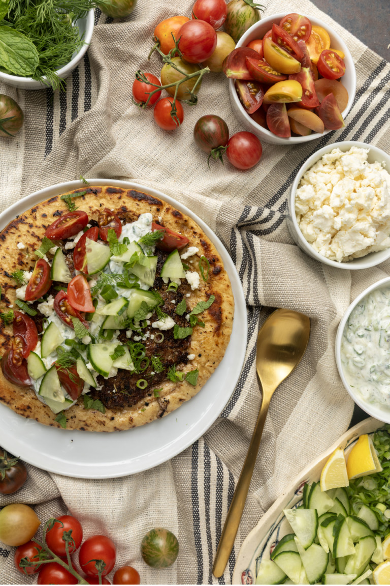 Gyro Pita Bread - Foodie With Family