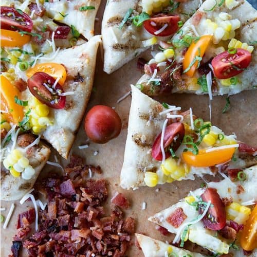 Grilled Flatbread - Foodie With Family