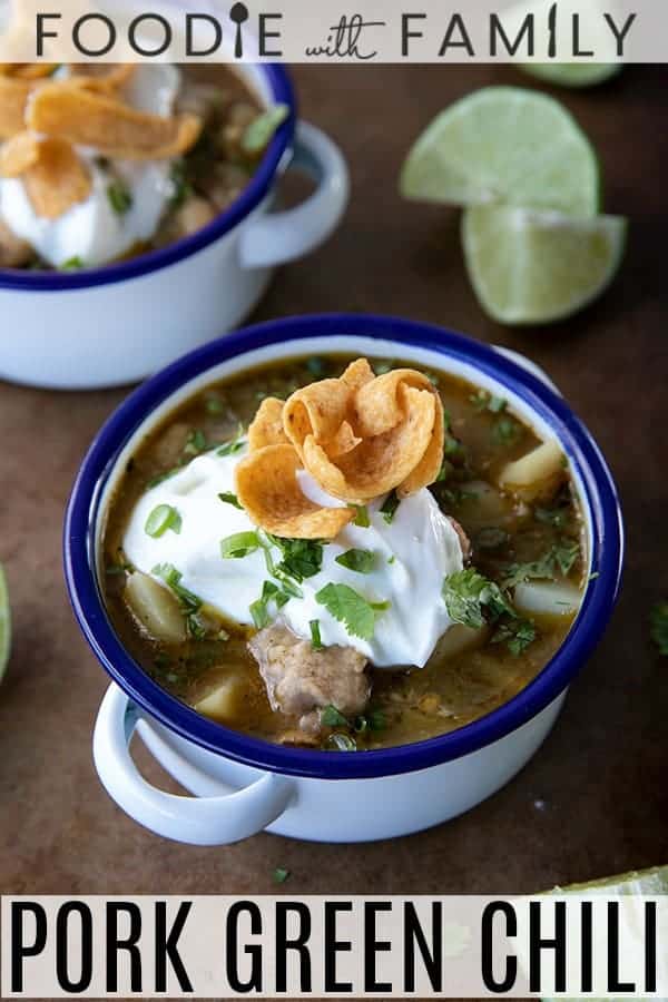 Pork Green Chili - Foodie With Family